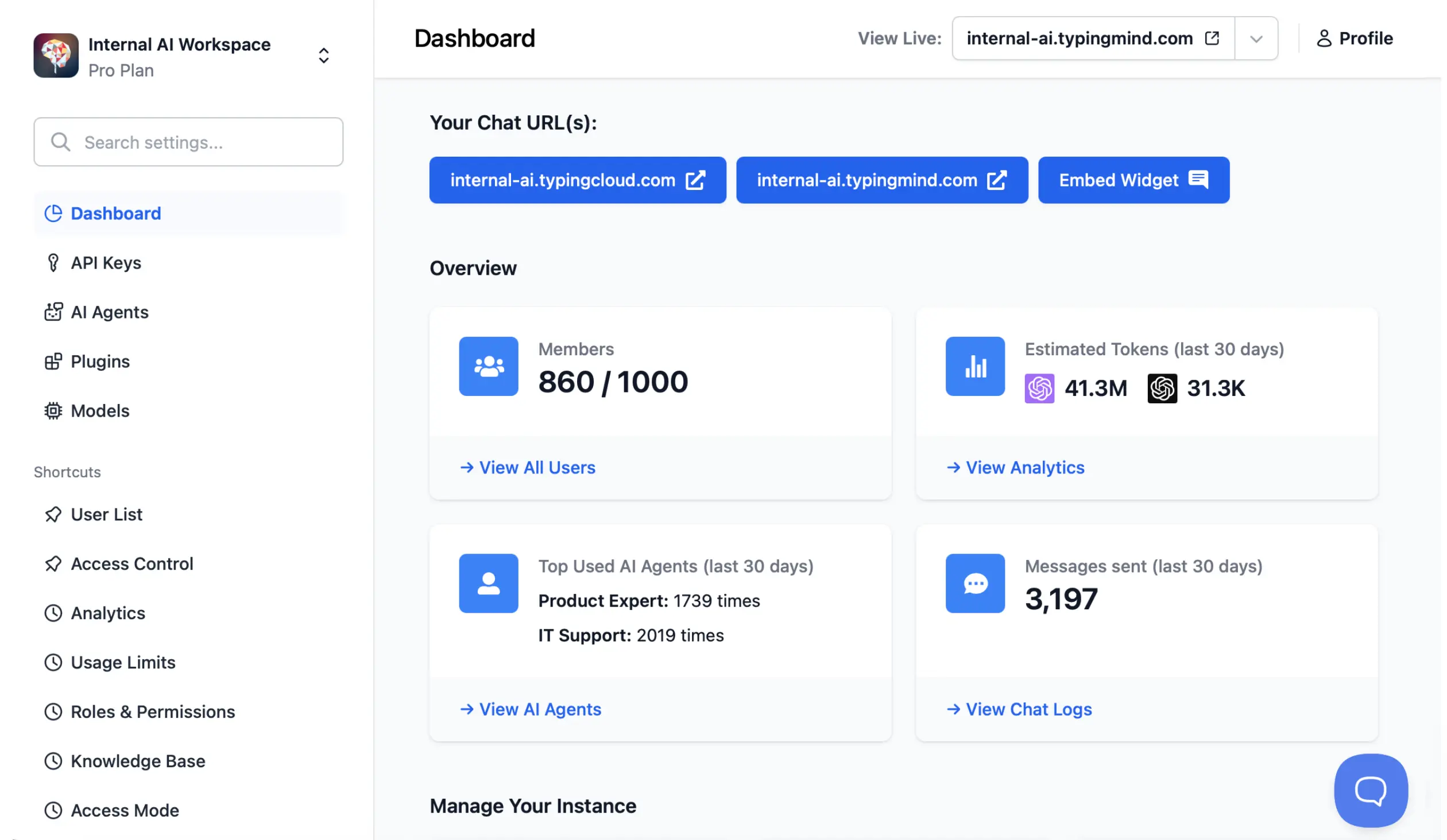 TypingMind — LLM Frontend Chat UI for AI models
